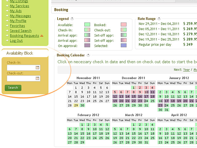 Booking :: Classifieds Software Plugins | Classifieds Script Plugins