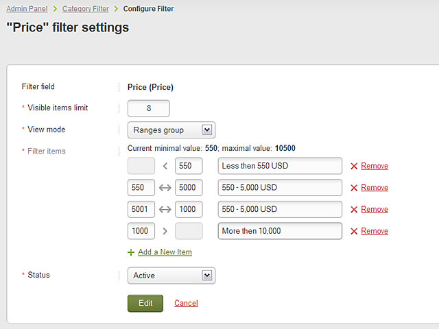 Filter Plugin for Classifieds Sites